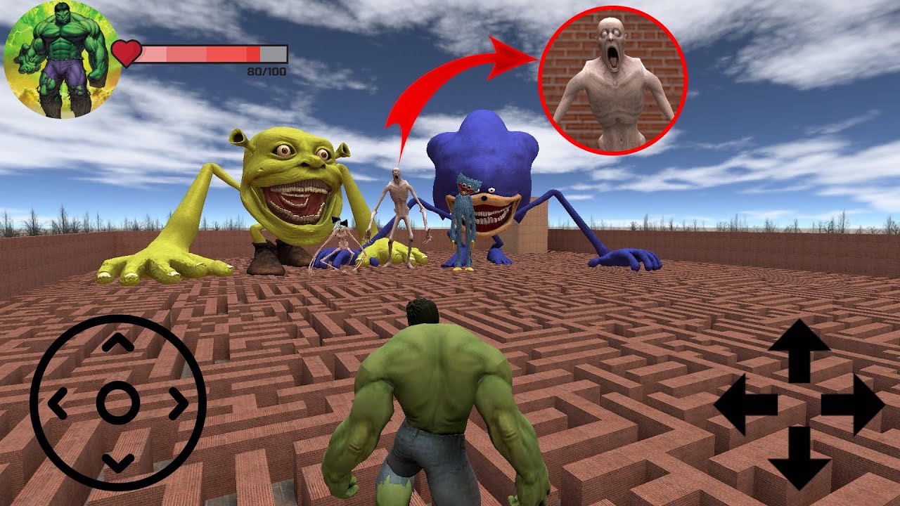 SCP 096 VS HULK VS SONIC TAPES & SHREK TAPES In Garry's Mod - YouTube