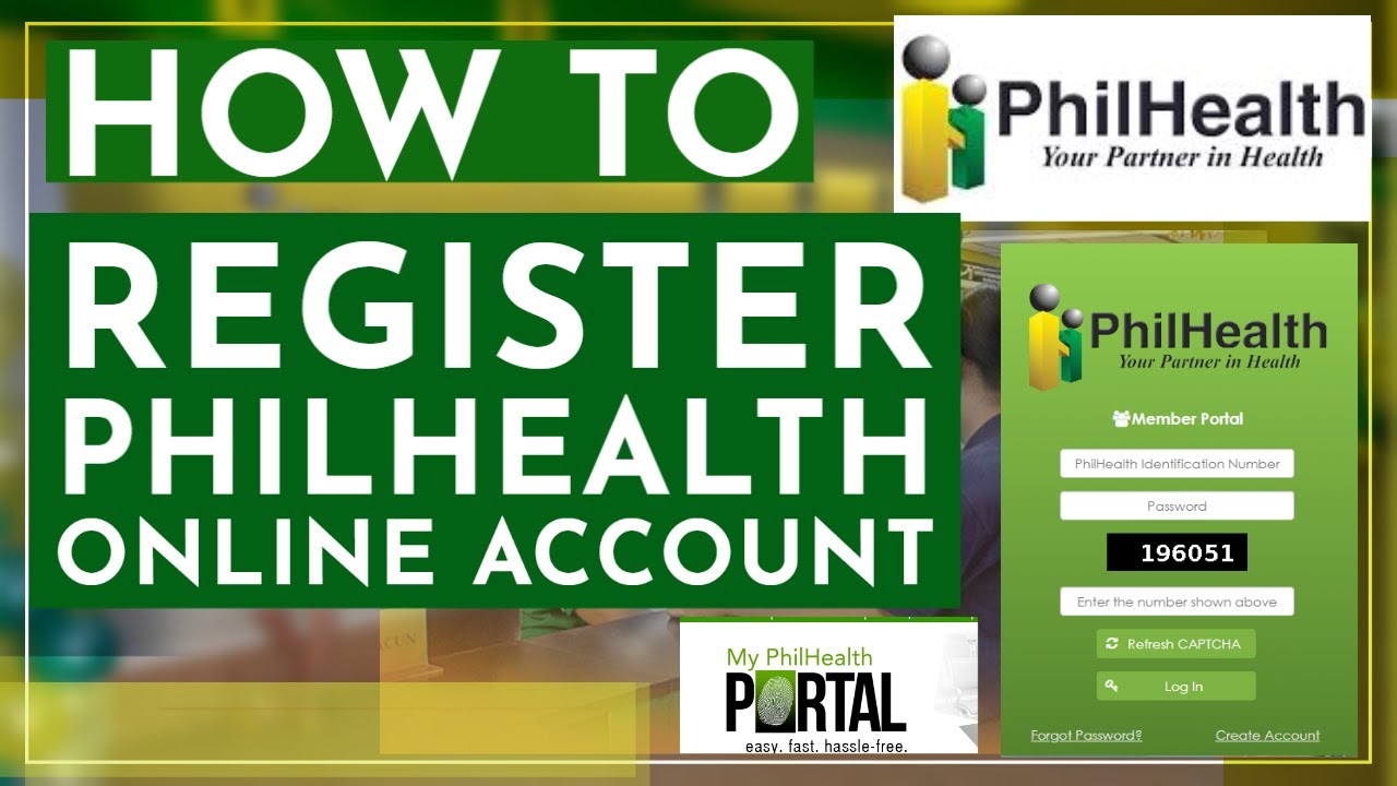 How to Register Philhealth Online Account - YouTube