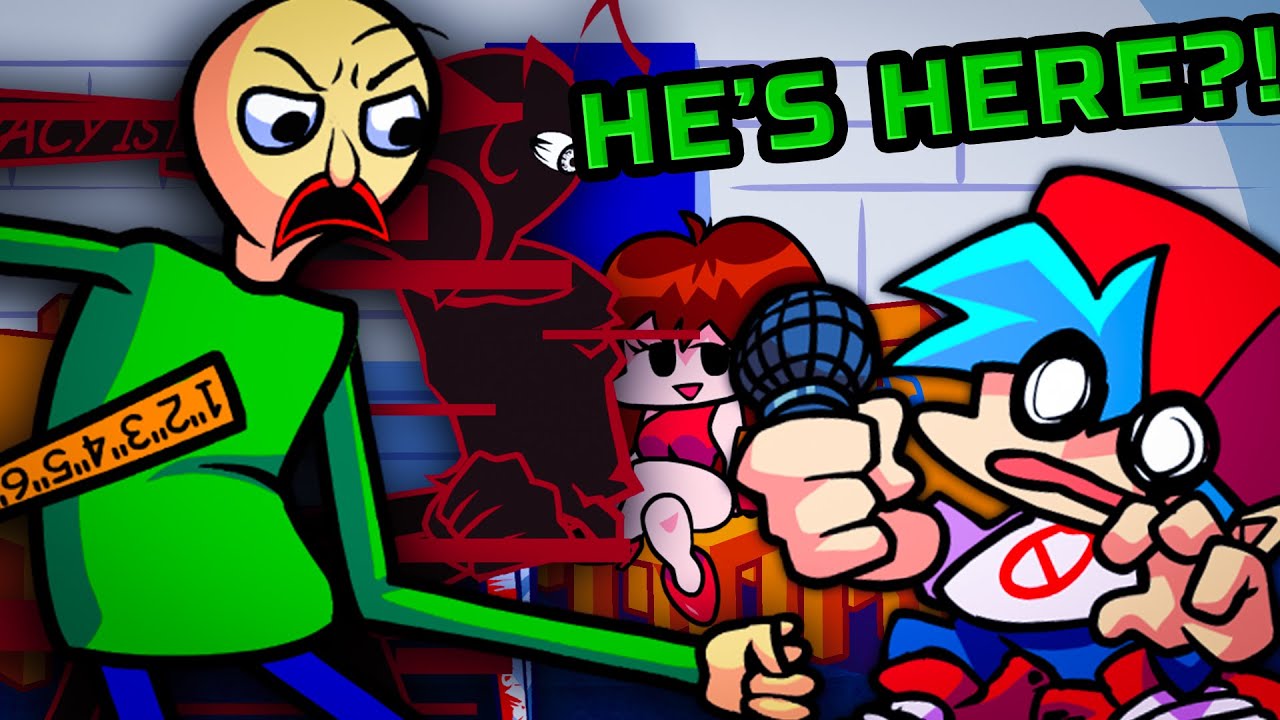 EARLY ACCESS LOOK at Baldi's Basics in Funkin' - Friday Night Funkin ...
