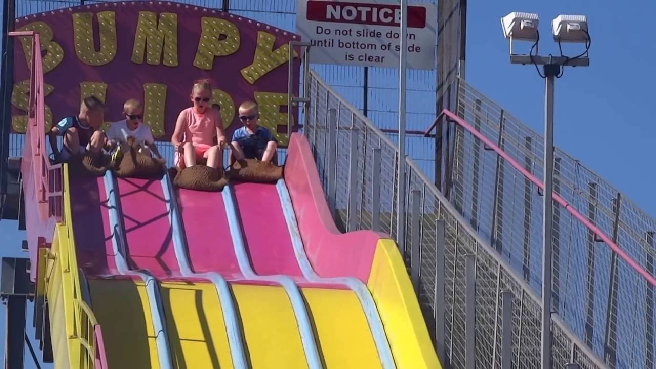 Bumpy Slide at Hemsby Fun Park, Norfolk - YouTube