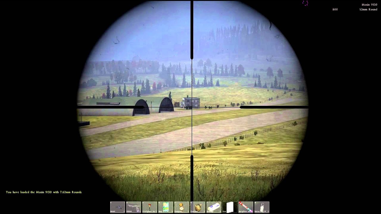 Dayz Mosin-Nagant bipod test - YouTube