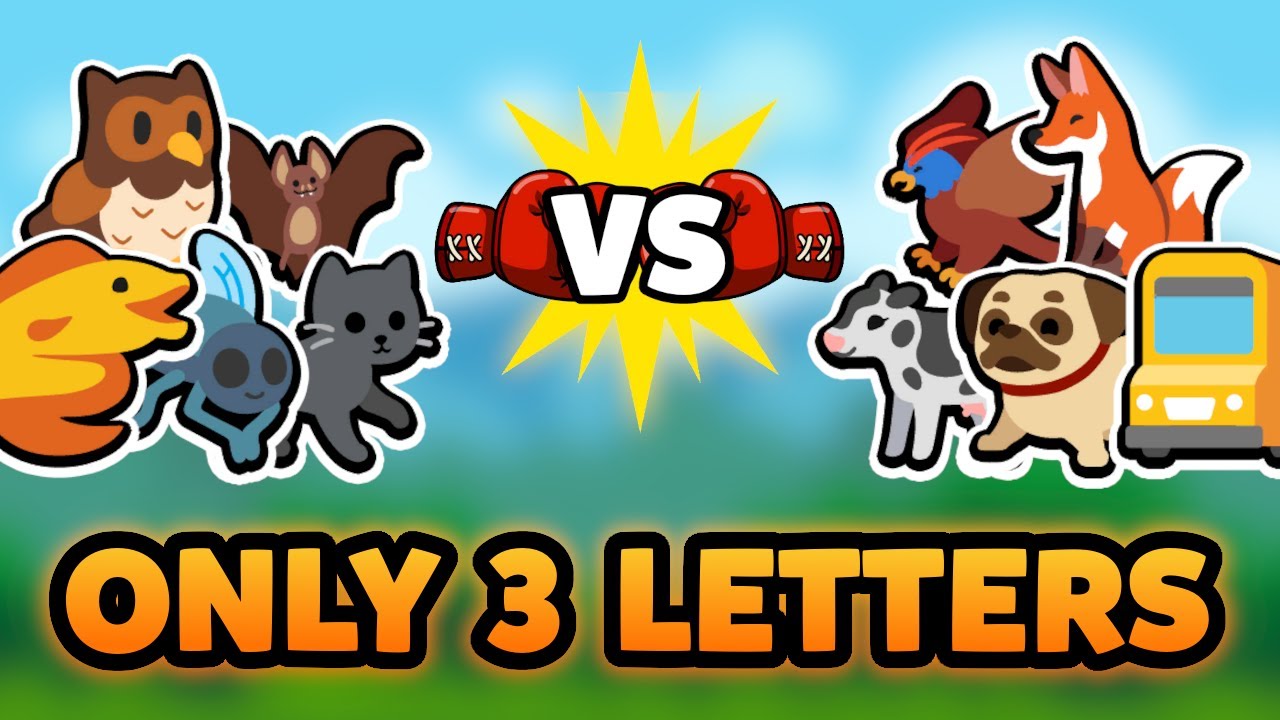 Super Auto Pets but we can only use 3 LETTER PETS - YouTube