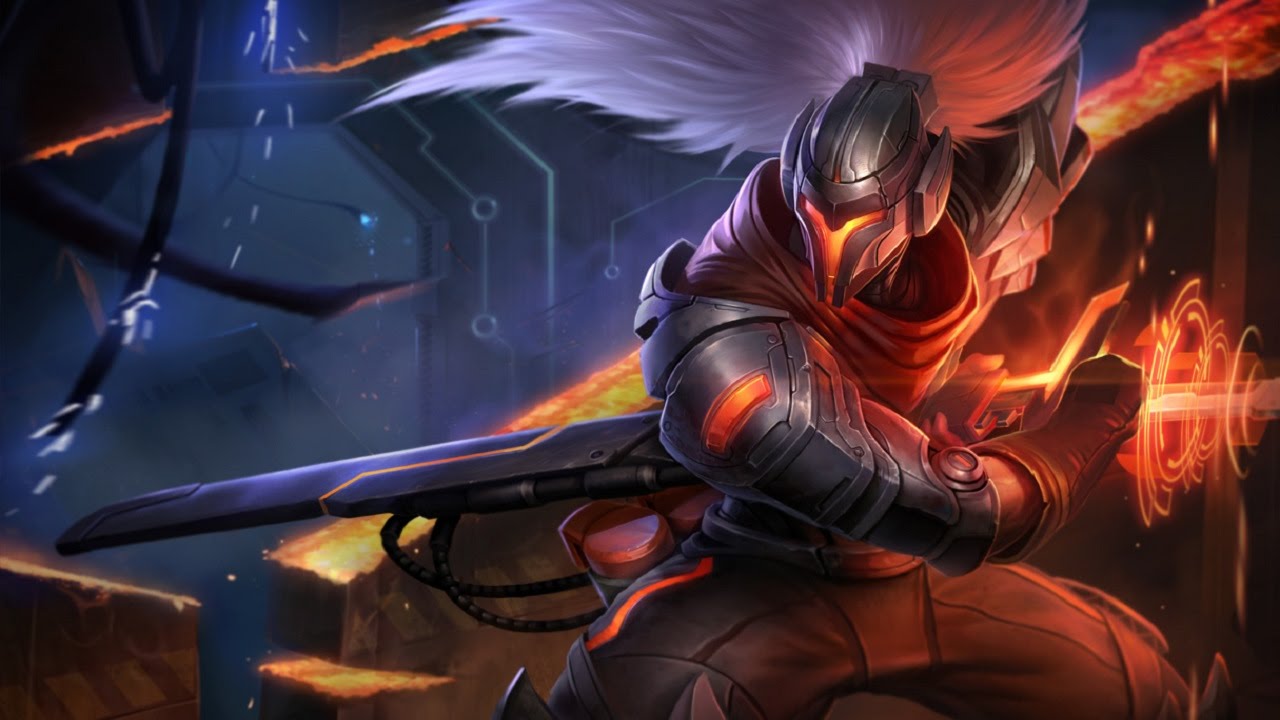 Skin PROJET : Yasuo - League of Legends - YouTube