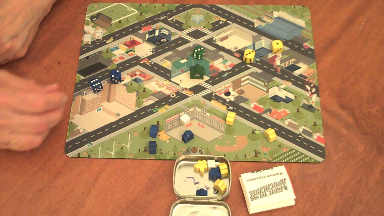 Mint Tin Mini Apocalypse basic game - YouTube