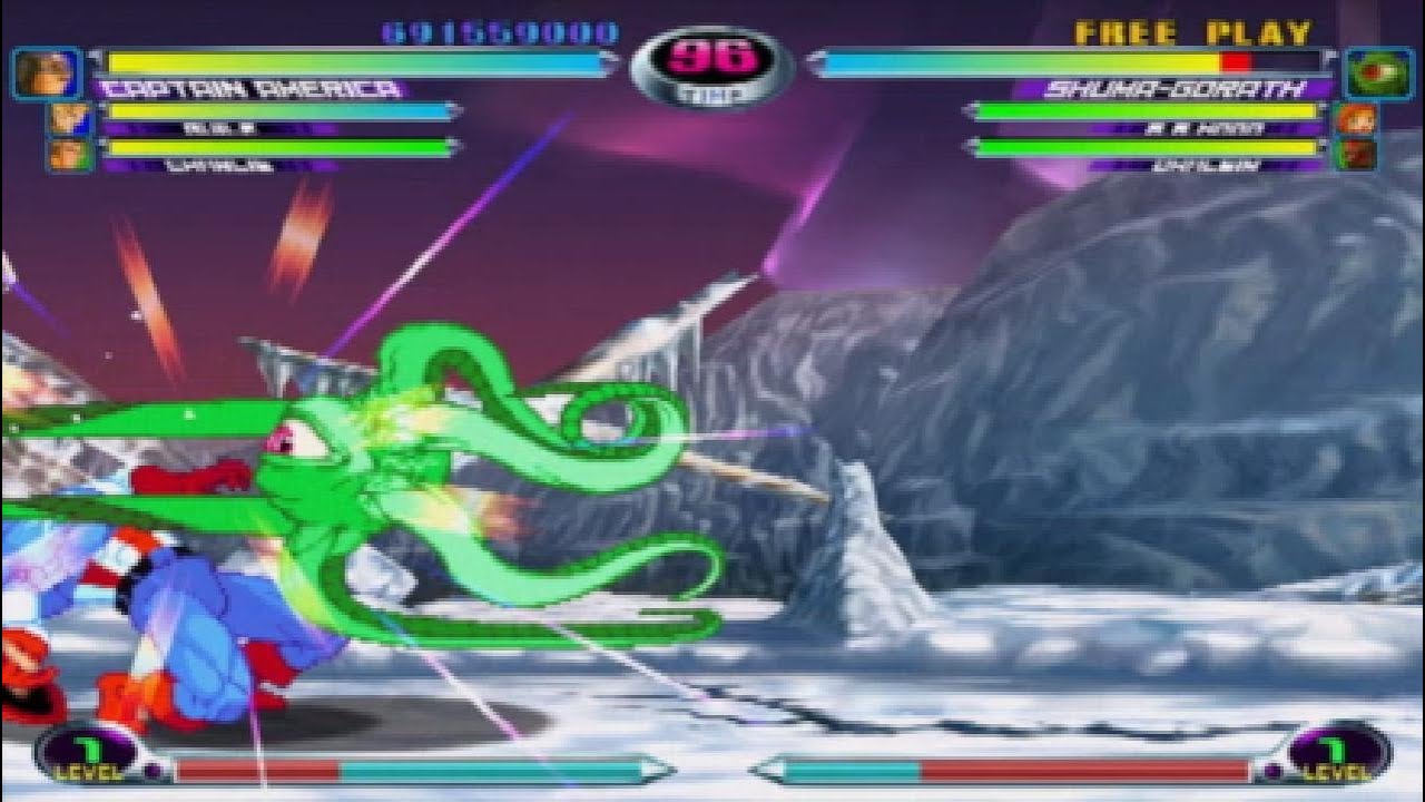 Film - PROJECT - MARVEL VS. CAPCOM 2 Captain America/Guile/Charlie ...