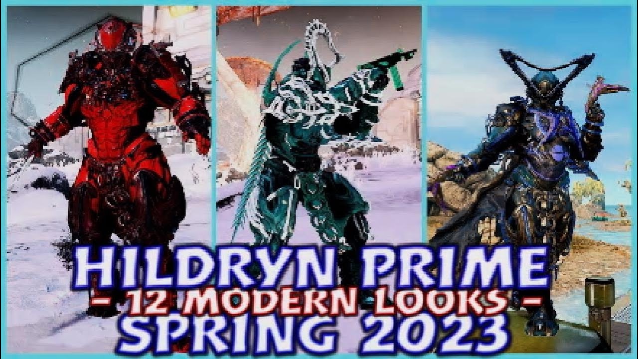 Hildryn Prime Fashion Frame Warframe Spring 2023 Art-Fashion Best - YouTube