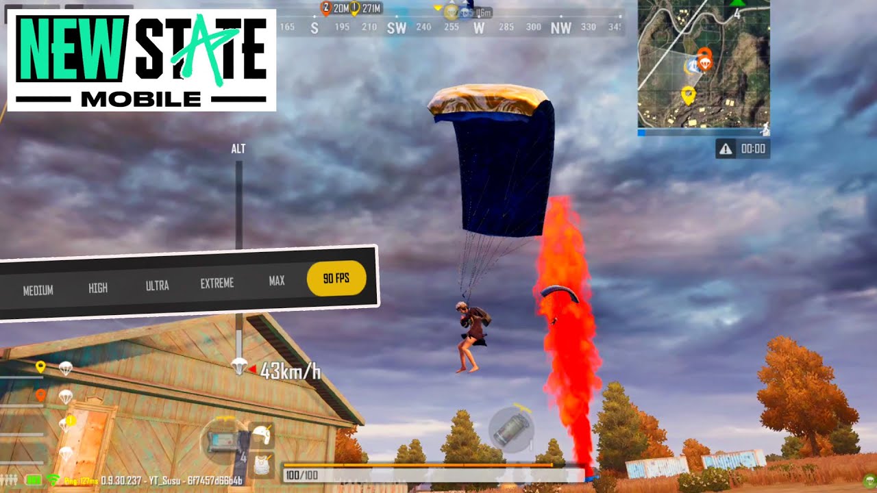 First Time Playing 90fps And New Mode | PUBG NEW STATE | SuSu NS - YouTube