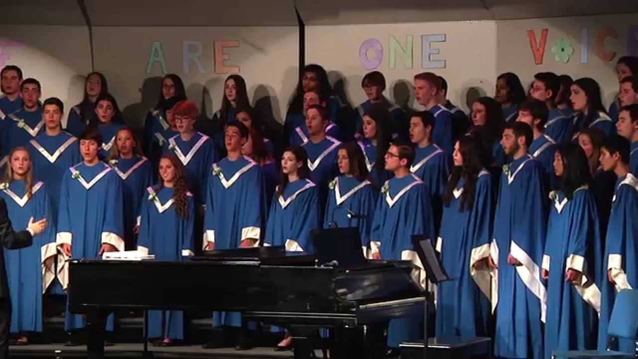 "A Prayer" performed by the POBJFKHS Mixed Choir - YouTube