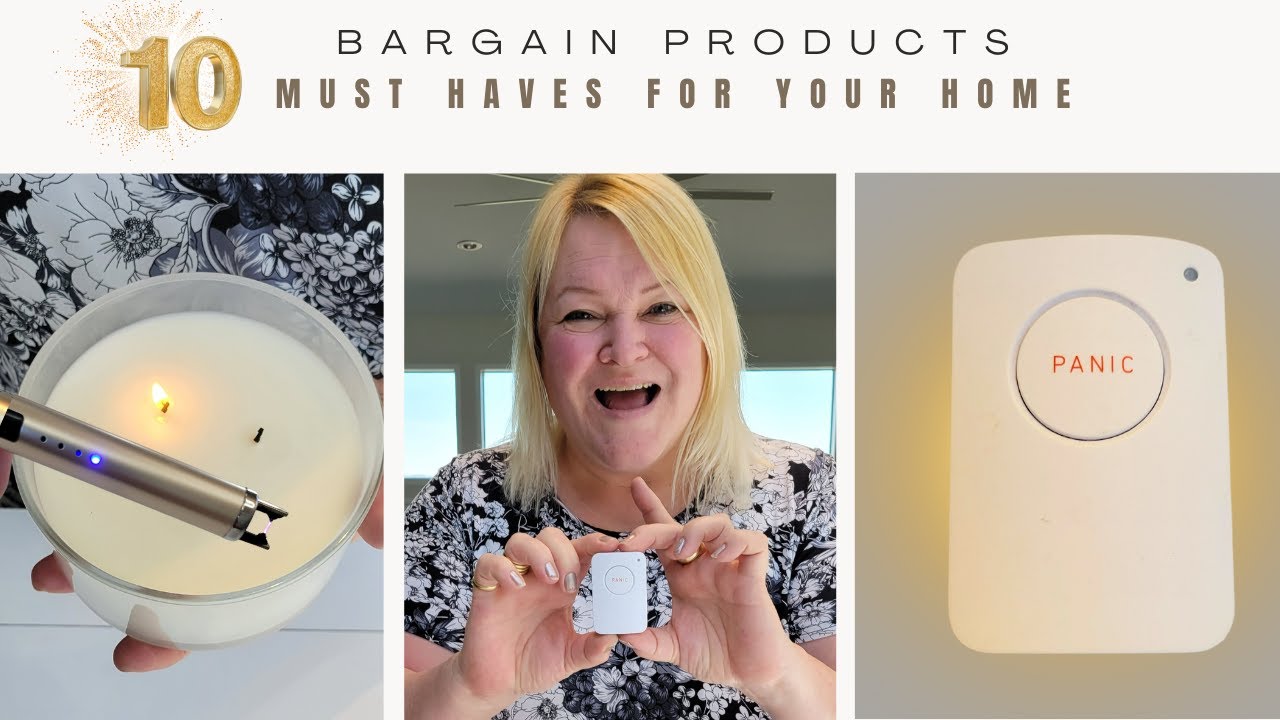 Bargain Products For Your Home - YouTube