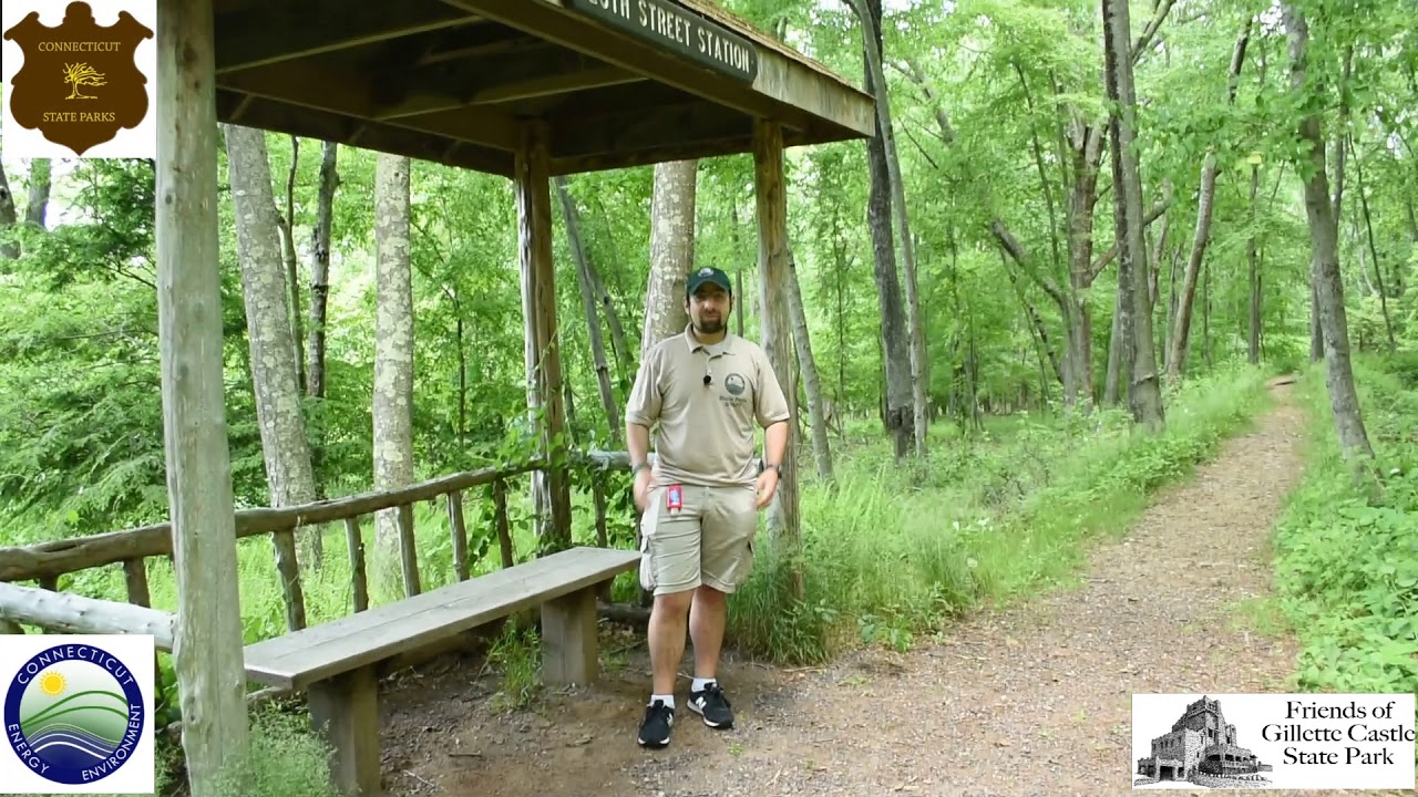 Walk the Train Trail at Gillette Castle: Part III - YouTube
