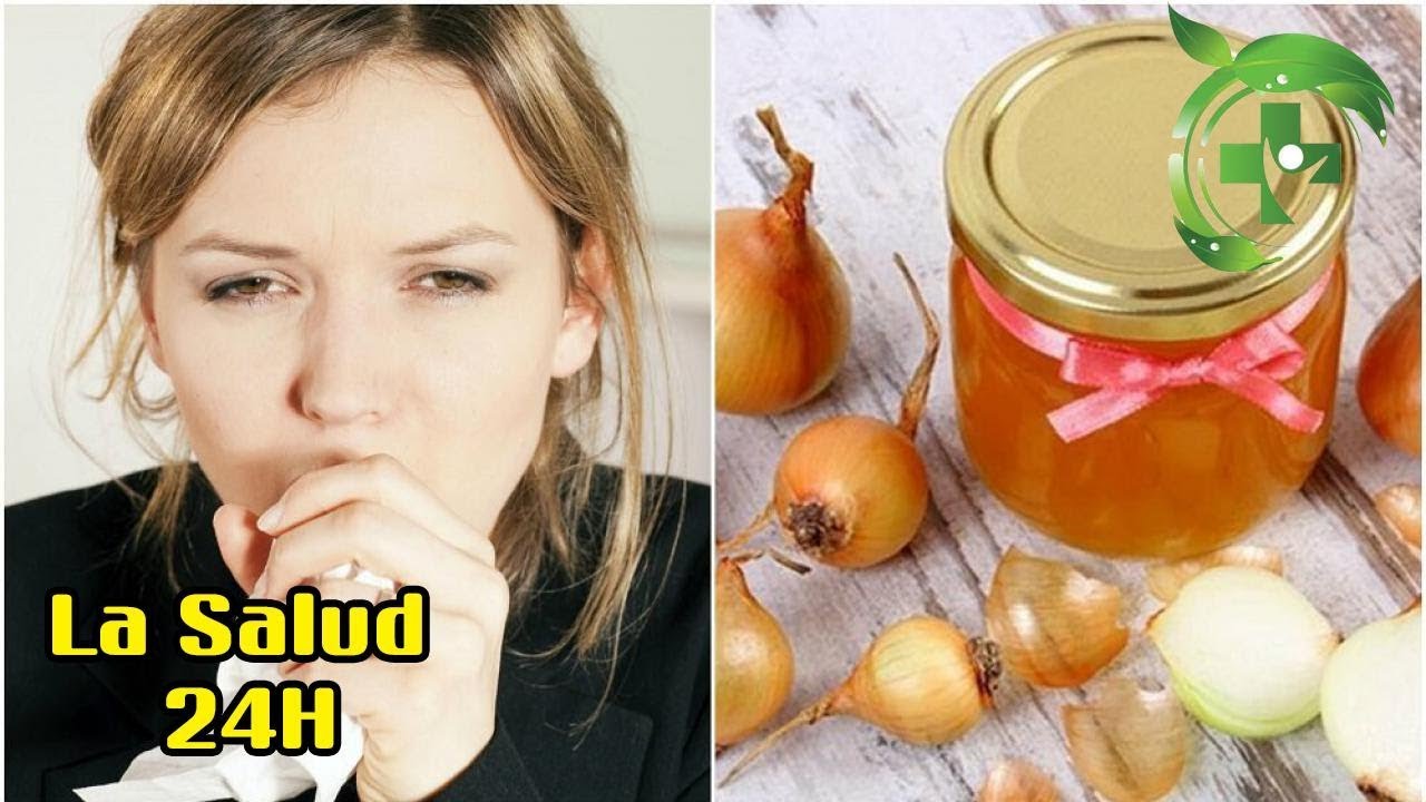 Cómo hacer un preparado medicinal de miel y cebolla para calmar la tos ...