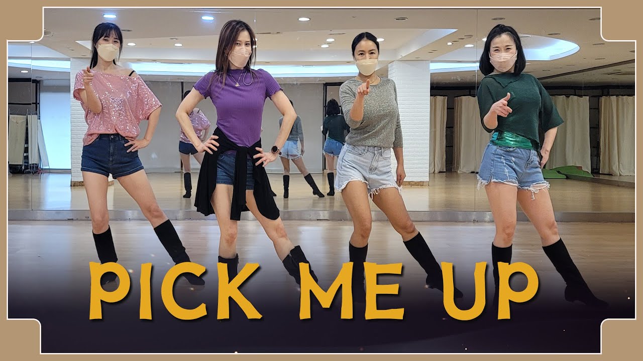 PICK ME UP - LINE DANCE - YouTube