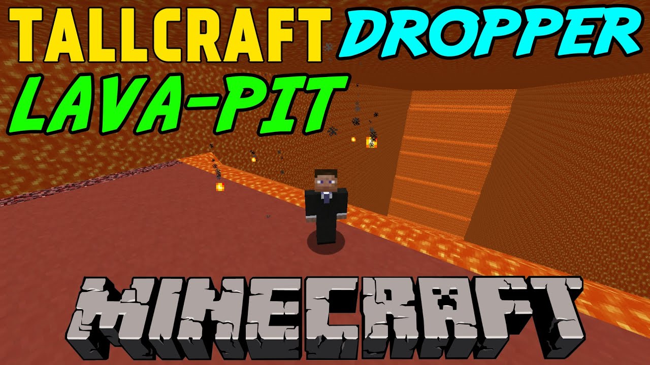 SÅ MYCKET LAVA! | figgwhipp spelar Minecraft Tallcraft Dropper | #3 ...