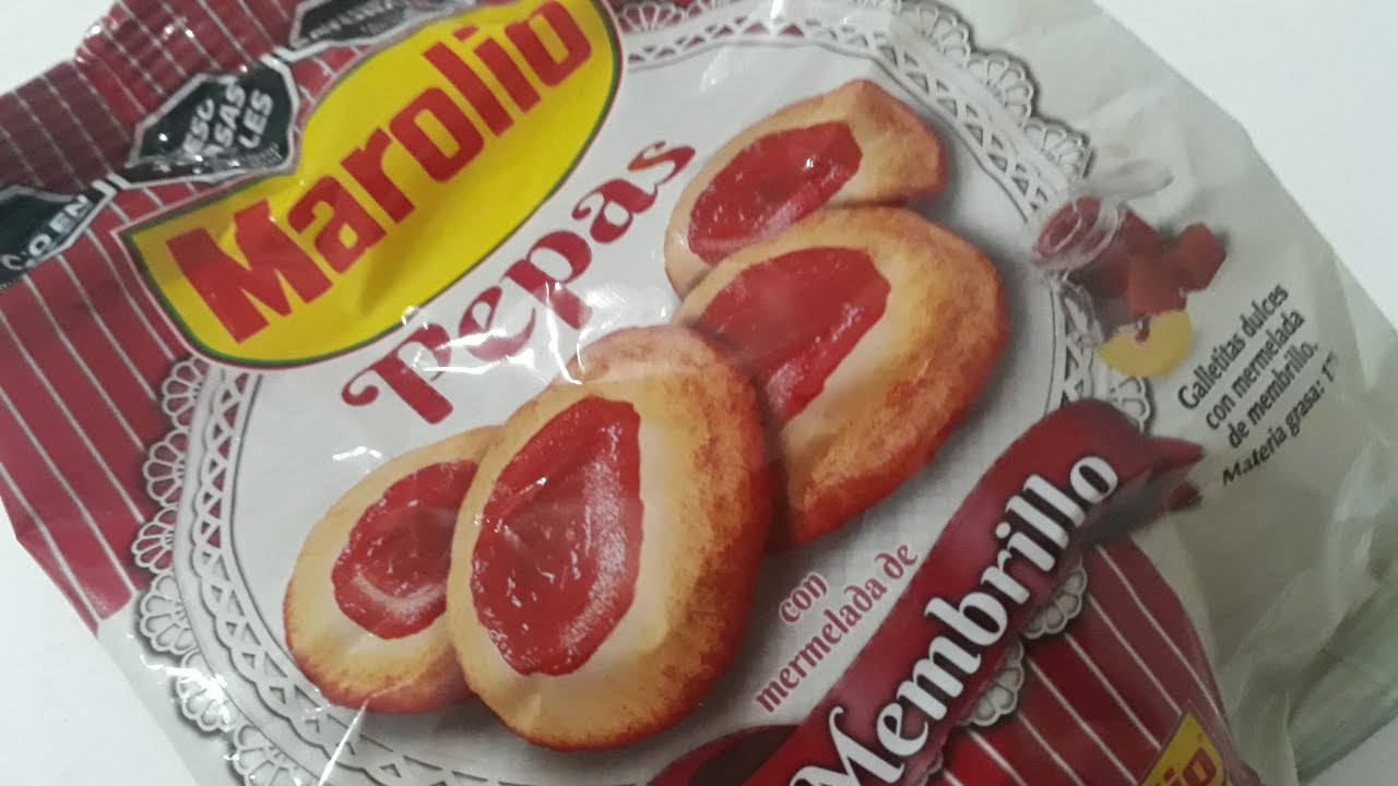 pepas marolio con mermelada de membrillo - YouTube
