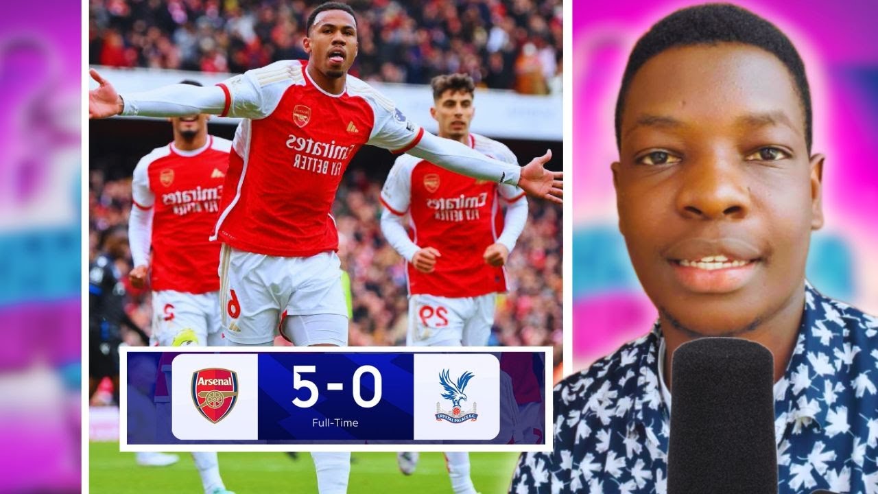 ARSENAL DESTROY CRYSTAL PALACE | ARS 5-0 CRY |Arsenal News Now - YouTube
