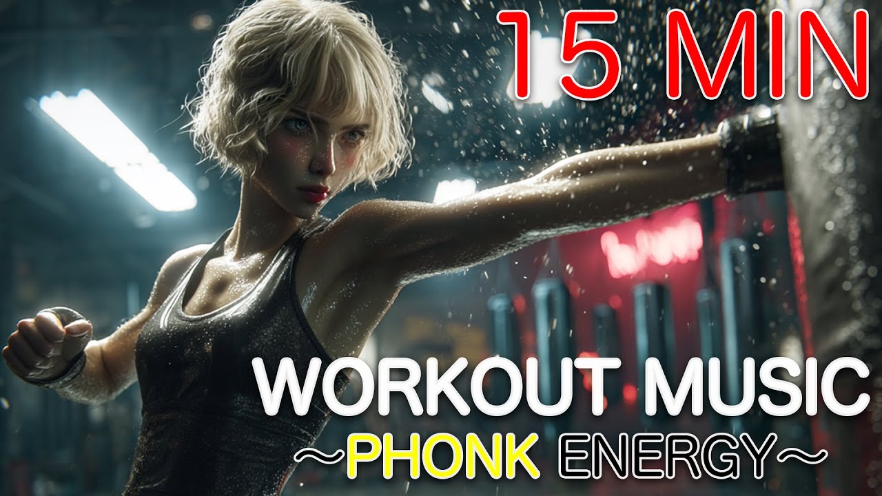 【15 MIN PHONK】ENERGY BOOST🔥筋トレ・HIIT・作業用ワークアウトBGM🔥 Workout / Gym / Study ...