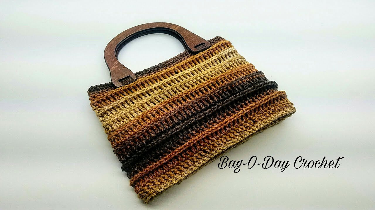 HOW TO CROCHET - BAG | FALLING LEAVES CROCHET BAG | BAGODAY CROCHET ...