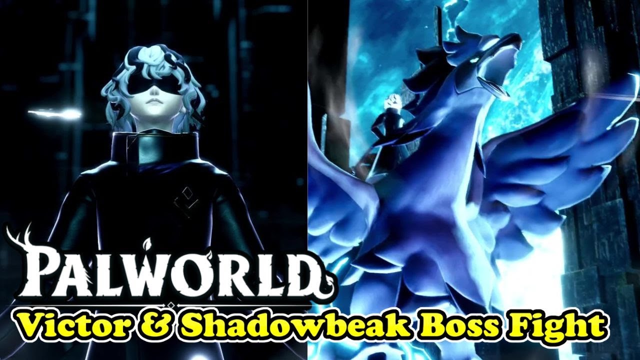Palworld Victor & Shadowbeak Boss Fight (Tower of the PAL Genetic ...