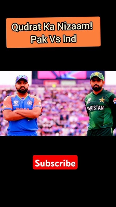 Qudrat Ka Nizam Pakistan Vs India Champion Trophy 2025 | Cricket Shorts - YouTube