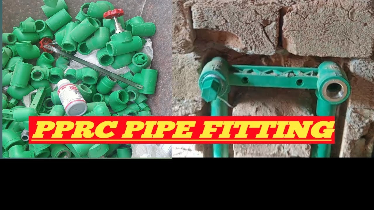 Water pipe fitting in washroom || complete fitting in washroom PPRC and ...