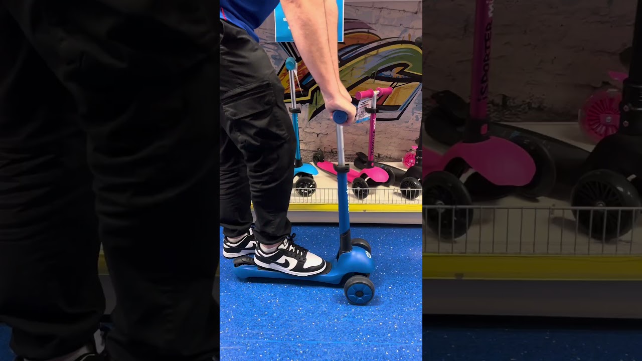 Isporter Gone Isporter Mini Scooter With Flashing Lights On Wheels, Up