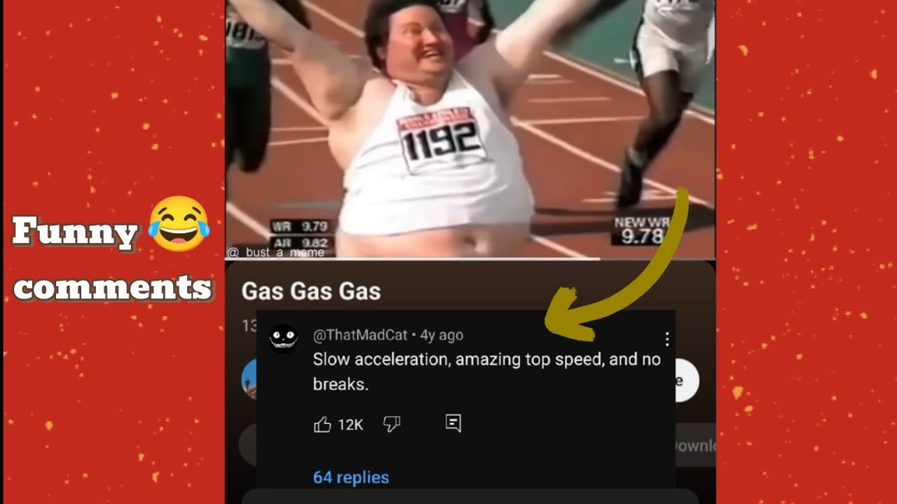 Funny comments from gas gas gas that will make you laugh 😂 - YouTube