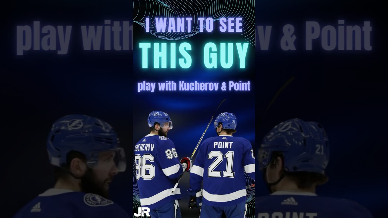 I want to see THIS Lightning winger play with Kucherov & Point What do ...