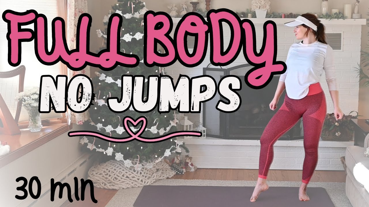30 MIN LOW IMPACT FULL BODY WORKOUT - No Jumping //Home Workout - YouTube