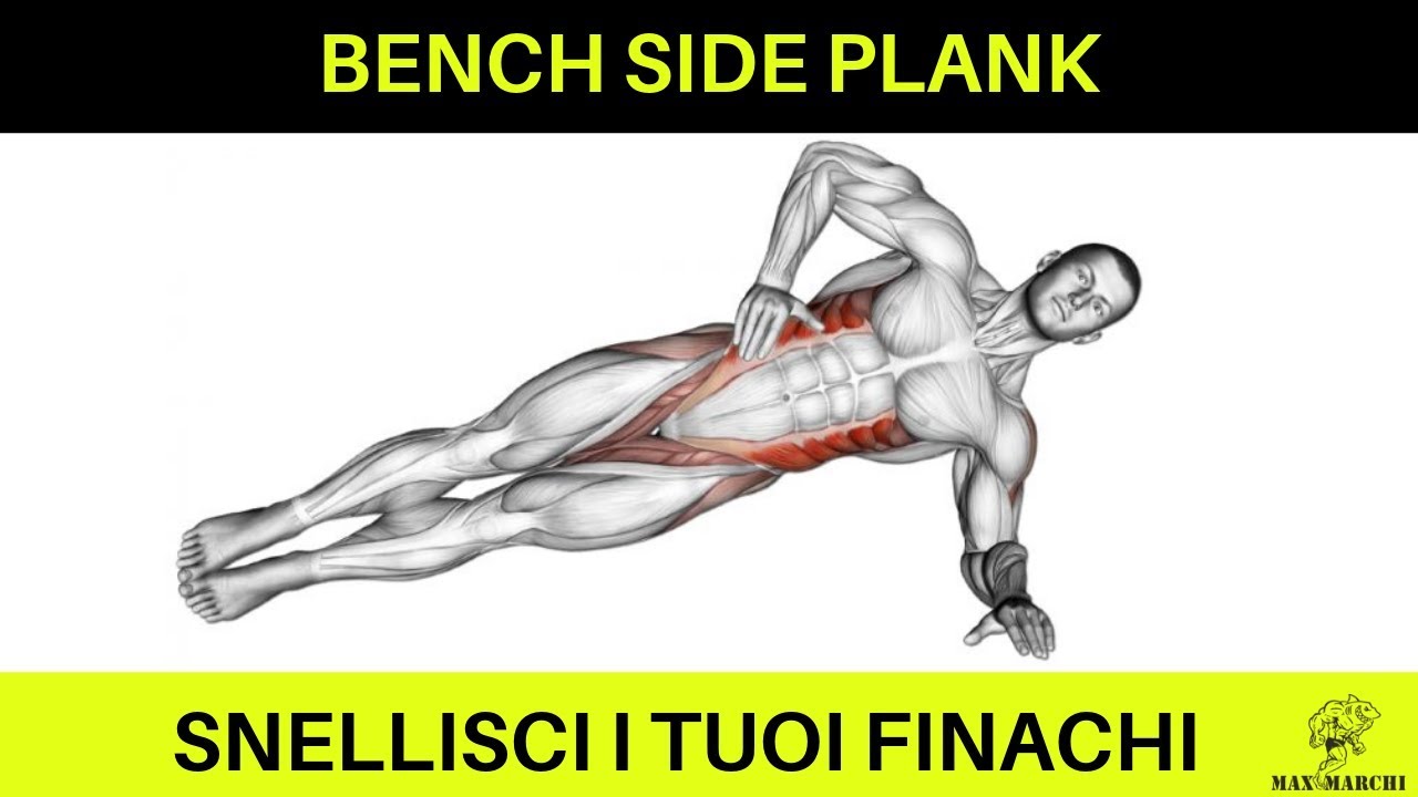 BENCH SIDE PLANK - YouTube