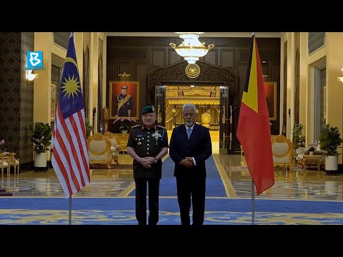 King grants audience to Timor-Leste PM - YouTube