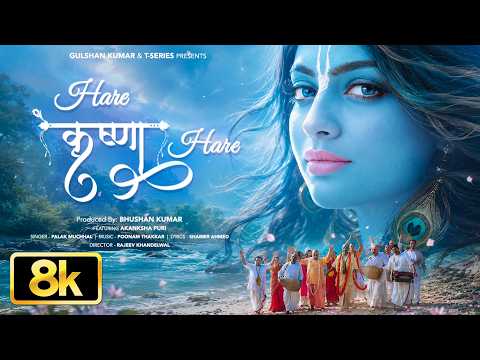 Hare Krishna Hare (8K Video) | Palak Muchhal | Akanksha Puri | Poonam T | Shabbir A | Rajeev K