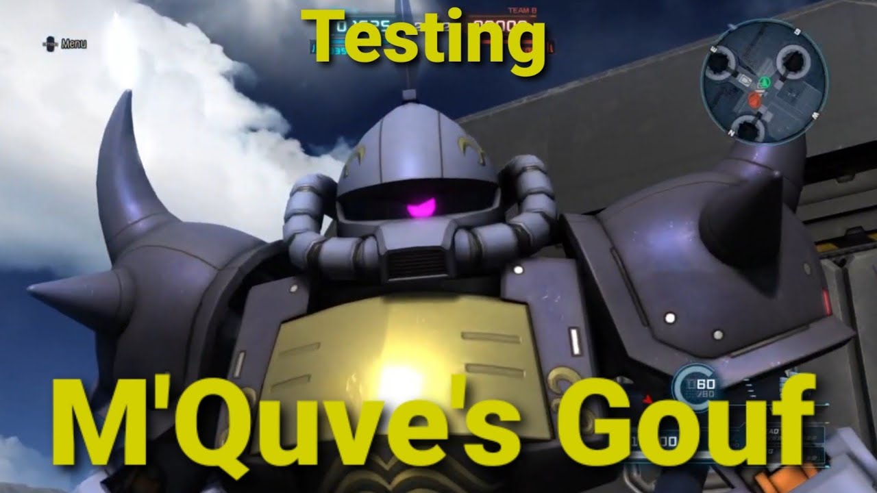 Gundam Battle Operation 2: Testing M'Quve's Gouf! - YouTube