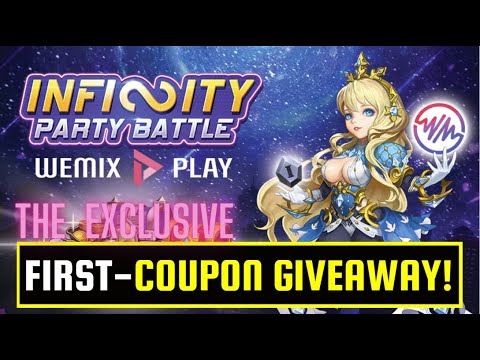 Infinity Party Battle: P2E TD WEMIX Play The First Exclusive Coupon ...