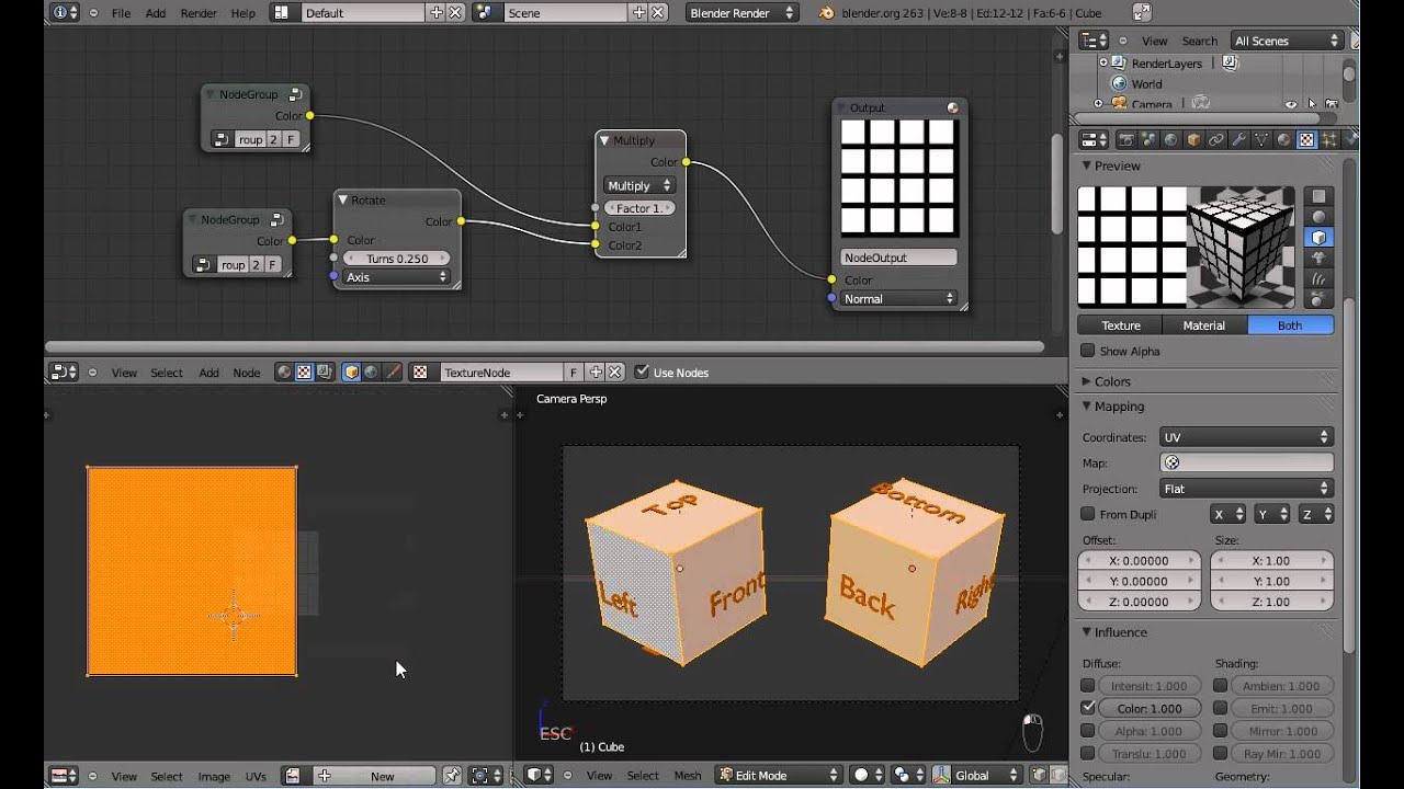 QuickTip - Creating crisp stripe & grid with texture node (& crisp? w/o ...