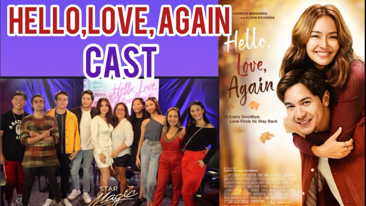 ‘HELLO, LOVE, AGAIN’ CAST NAME #helloloveagain - YouTube