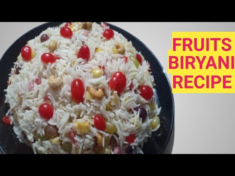 || Sweet Biryani || Fruits Biryani ||#recipe no. 10 - YouTube
