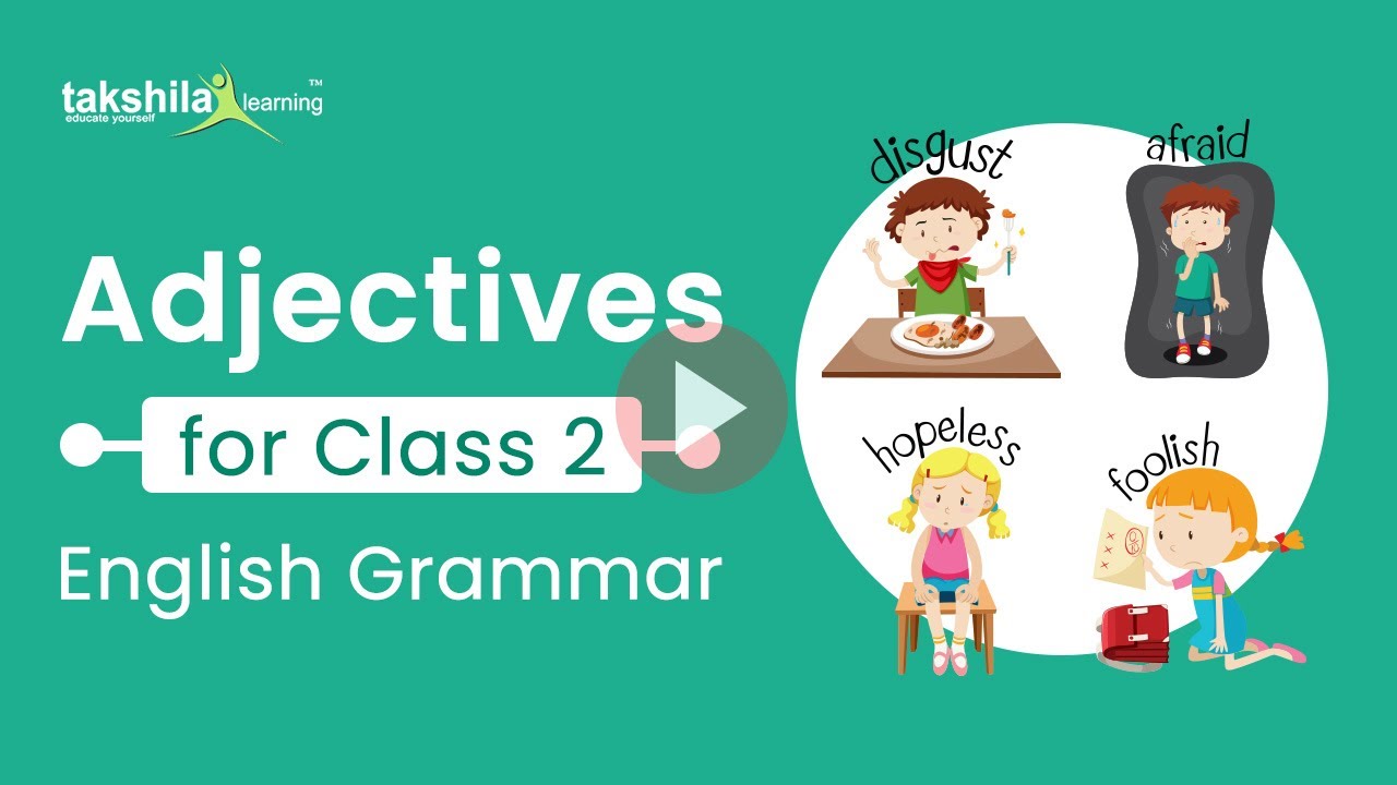 CBSE Class 2 | Adjective for Kids| ICSE | NCERT Solution | CBSE ...
