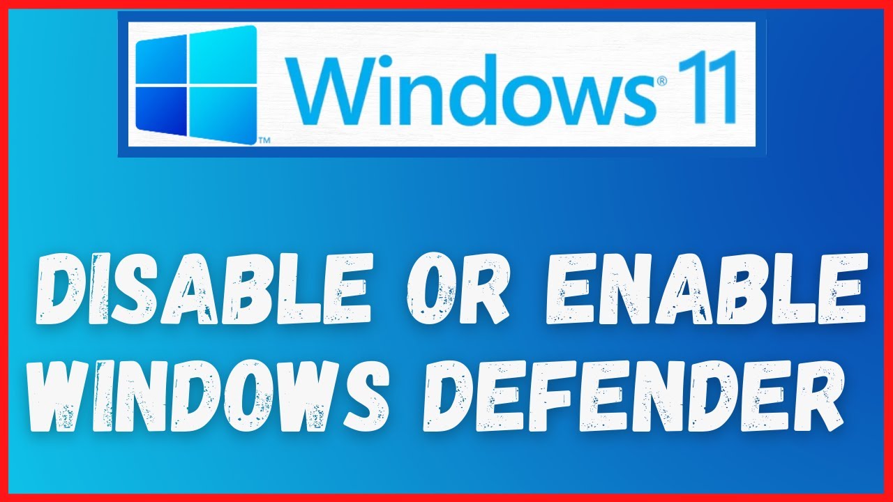 Disable virus and threat protection windows 11 | Disable or Enable ...