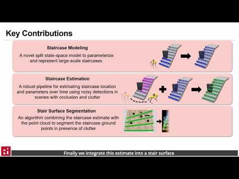A Bayesian Modeling Framework for Estimation and Ground Segmentation of Cluttered Staircases ...