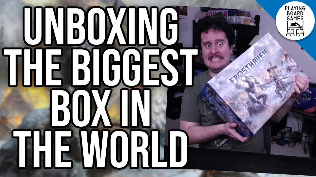 What's inside the biggest board game box I've seen in my entire life ...