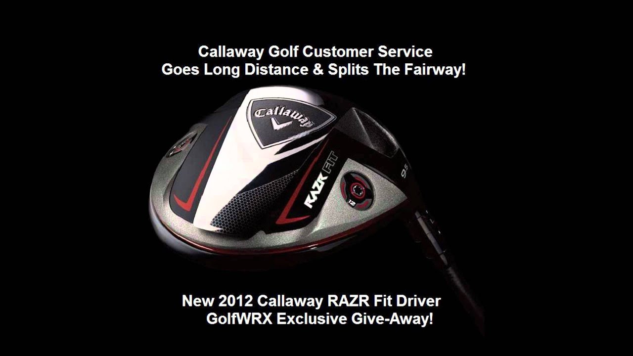 Callaway Golf RAZR Fit Driver Giveaway & Customer Service Interview Win ...