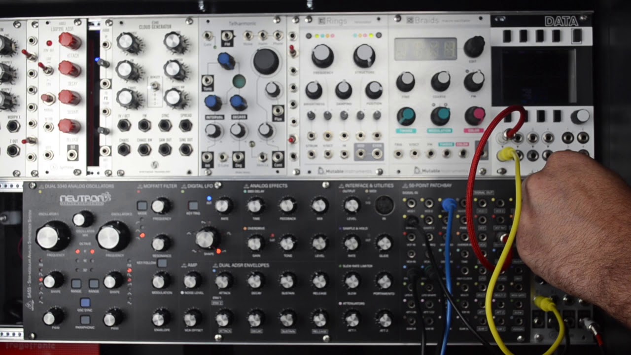 Feedback oscillator Patching with a Matrix Mixer - YouTube