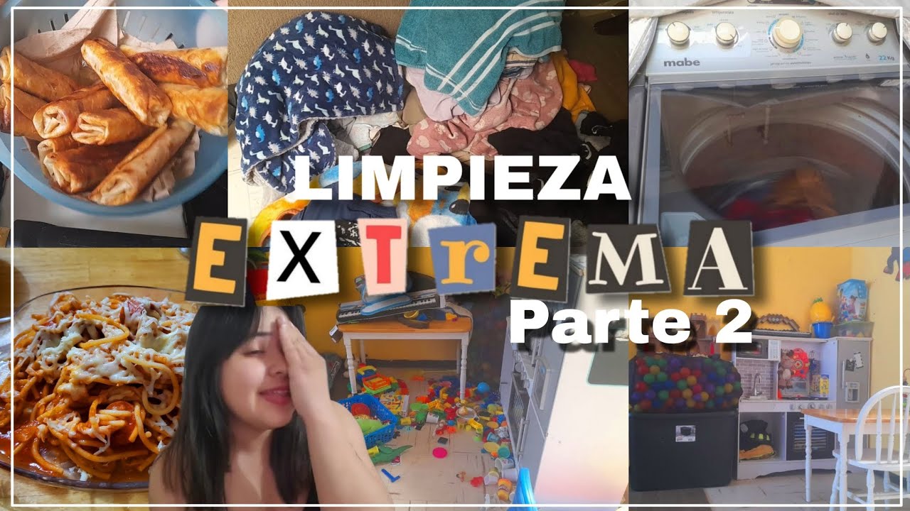 Vlog| 🫧 Limpieza EXTREMA parte 2 🫧/ 🍝 cocinando con migo 👩🏻‍🍳 |termine ...