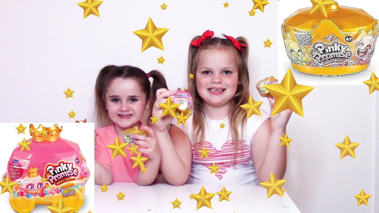 Pinky Promise Royal Carriage and Pinky Promise Surprise Crown Gemmy ...
