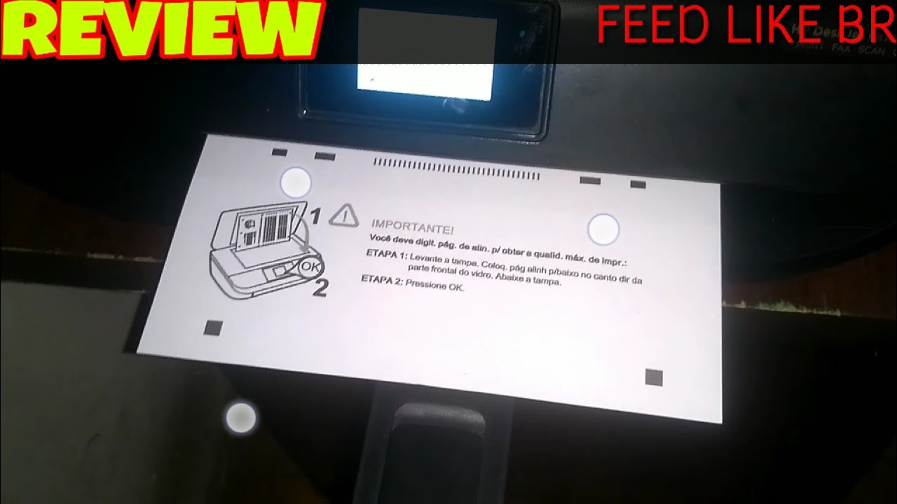 REVIEW BÁSICO - MULTIFUNCIONAL HP DESKJET 4676 | ‹FEED LIKE BR› - YouTube