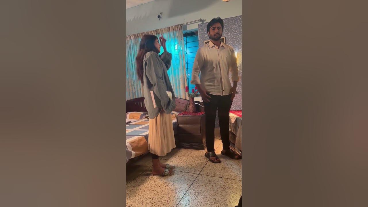 Apurba & Nilanjona Nila natok shooting | Bangla Natok clips | Shooting Clips || Clips Bazar ...