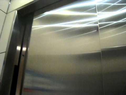 Huge Montgomery Hydraulic Elevator At Dallas Museum Of Art (Blue ...