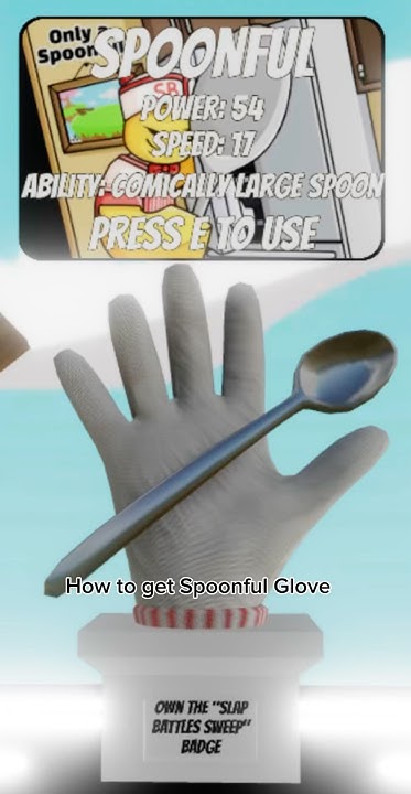 How to get Spoonful Glove #roblox - YouTube