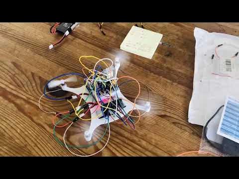 3D Printed Bluetooth Arduino Drone - DIY Quadcopter - YouTube