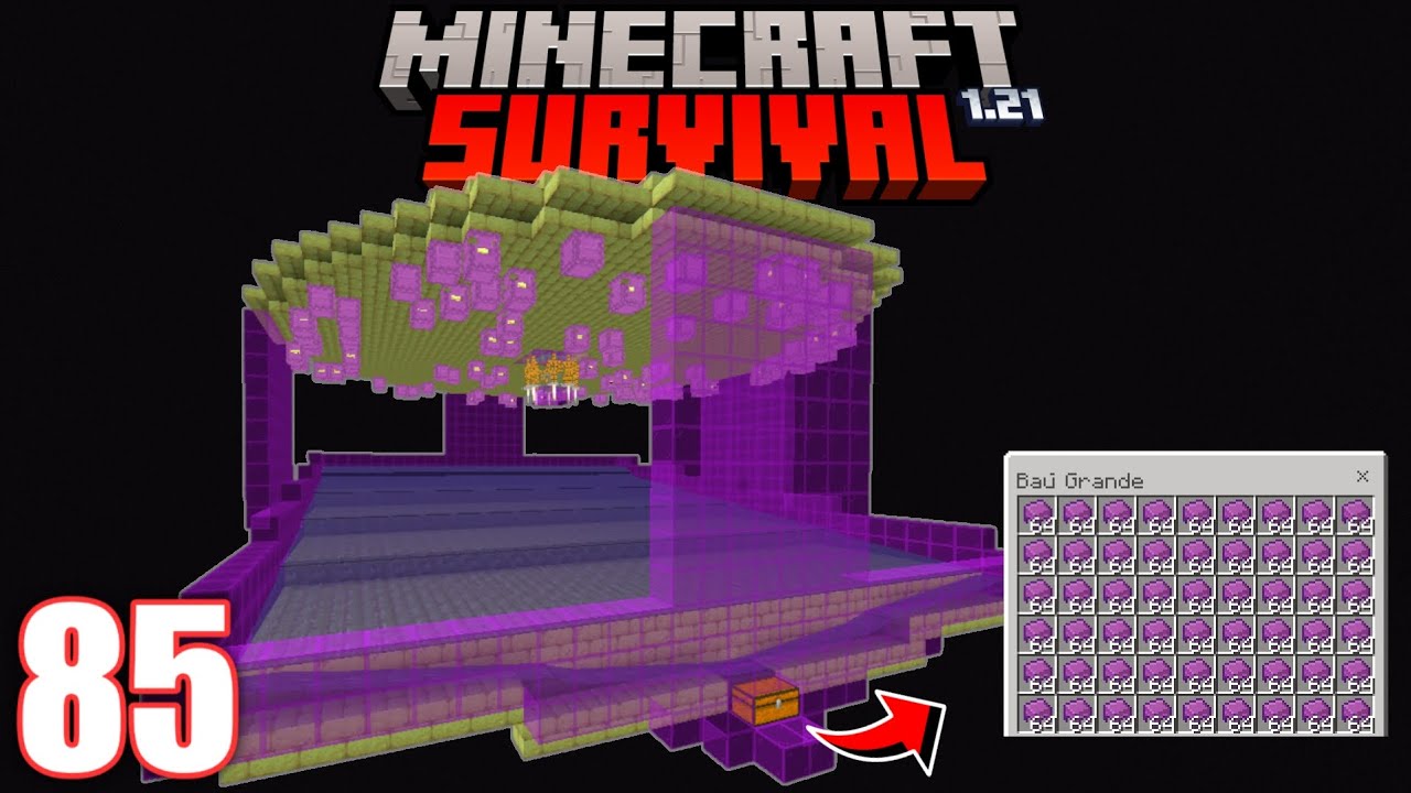 A MEGA FARM DE SHULKER - Minecraft Survival 1.21 #85 - YouTube